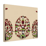 Custom Rose Family Tree Chart Canvas – Photo Family Tree