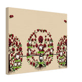 Custom Rose Family Tree Chart Canvas – Photo Family Tree